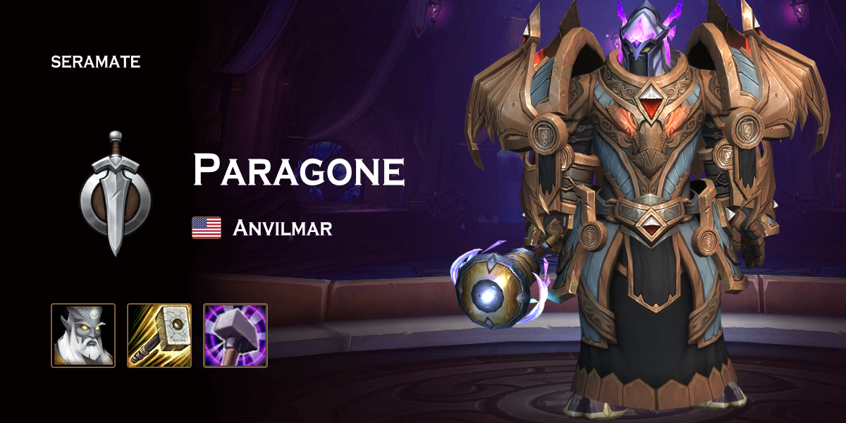 Paragone @ Anvilmar (US) · Seramate · WoW PvP Leaderboards, Arena ...