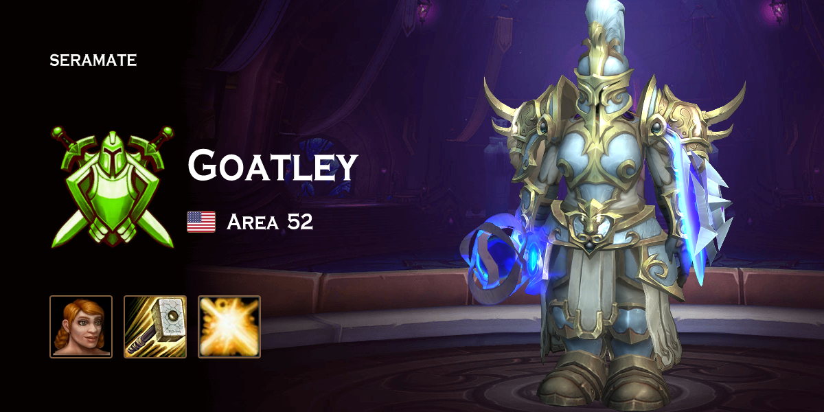 Goatley @ Area 52 (US) · Seramate · WoW PvP Leaderboards, Arena ...