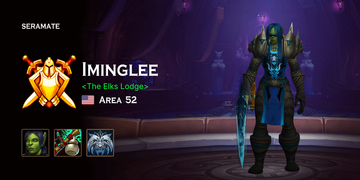 Iminglee @ Area 52 (US) · Seramate · WoW PvP Leaderboards, Arena ...