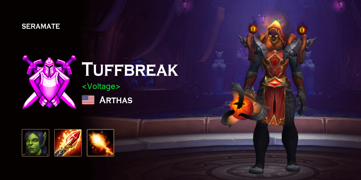 Tuffbreak @ Arthas (US) · Seramate · WoW PvP Leaderboards, Arena ...