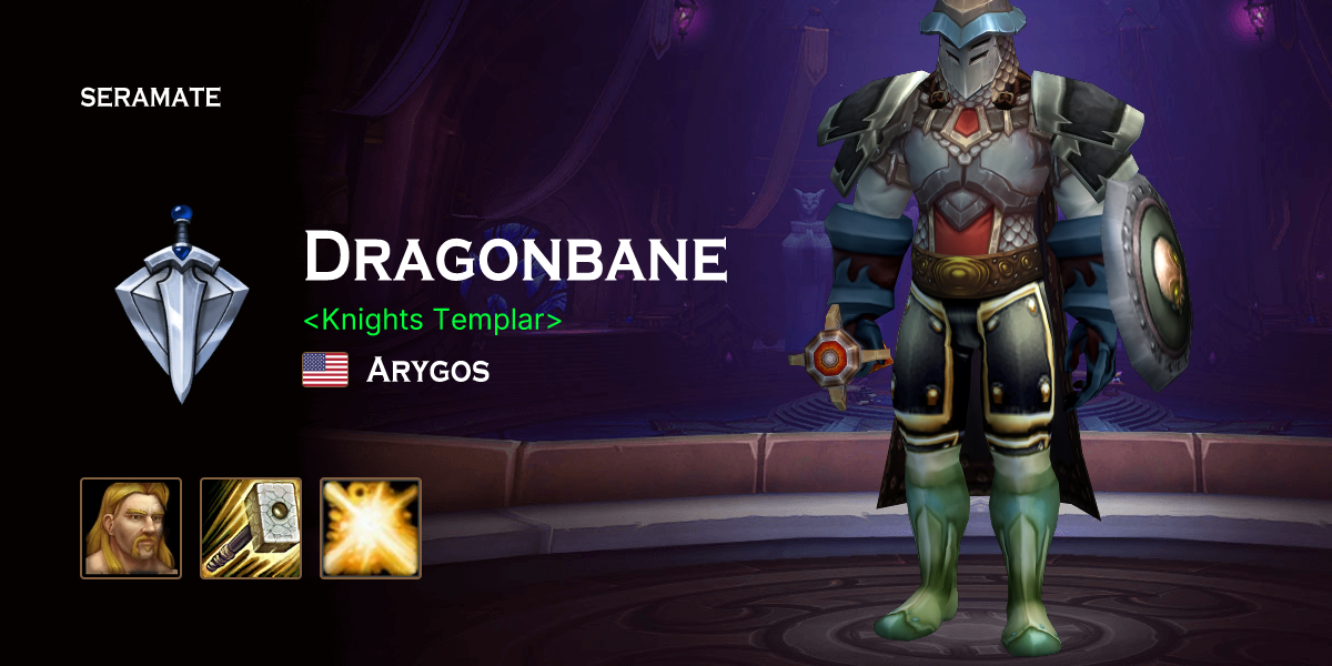 Dragonbane @ Arygos (US) · Seramate · WoW PvP Leaderboards, Arena ...