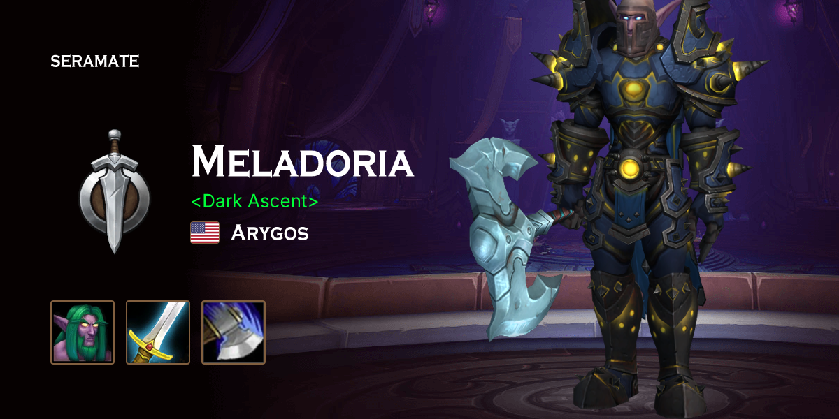 Meladoria @ Arygos (US) · Seramate · WoW PvP Leaderboards, Arena ...