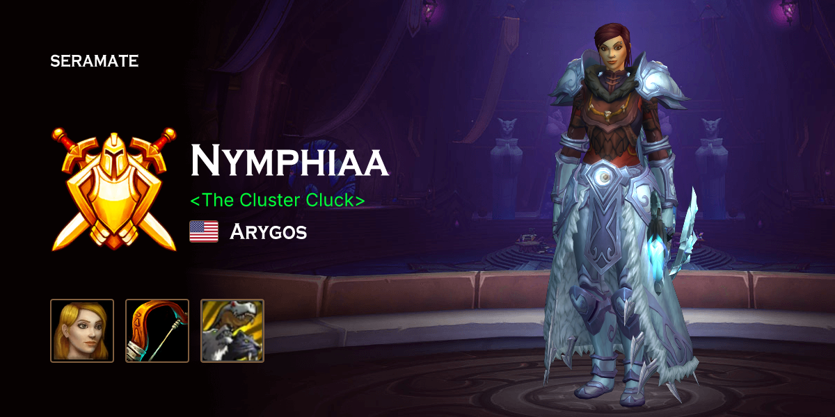 Nymphiaa @ Arygos (US) · Seramate · WoW PvP Leaderboards, Arena ...