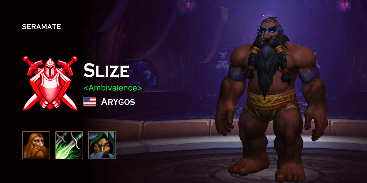 Slize @ Arygos (US) · Seramate · WoW PvP Leaderboards, Arena Activity ...