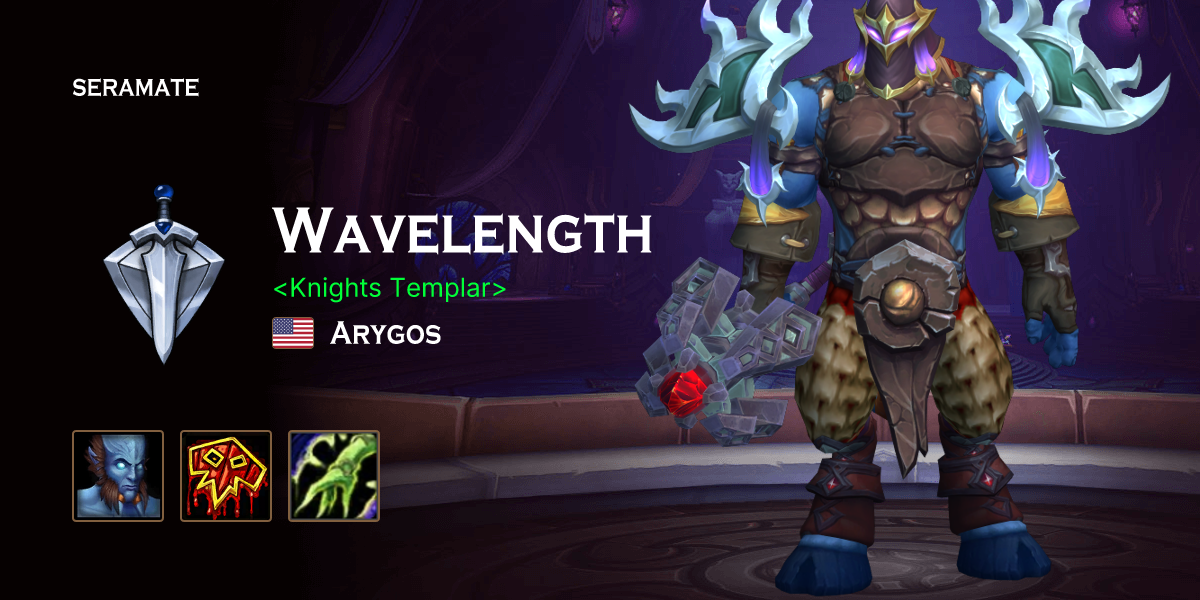 Wavelength @ Arygos (US) · Seramate · WoW PvP Leaderboards, Arena ...