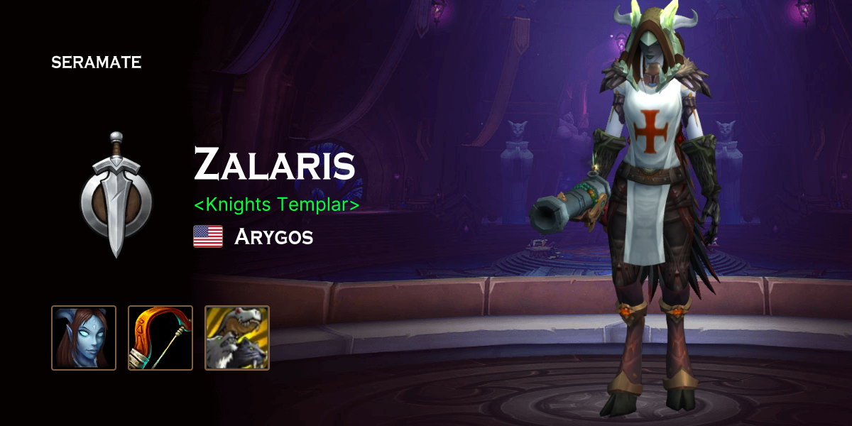 Zalaris @ Arygos (US) · Seramate · WoW PvP Leaderboards, Arena Activity ...