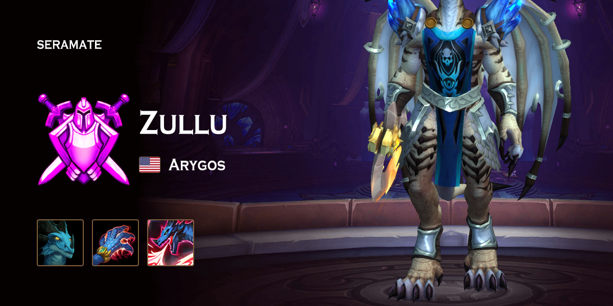 Zullu @ Arygos (US) · Seramate · WoW PvP Leaderboards, Arena Activity ...