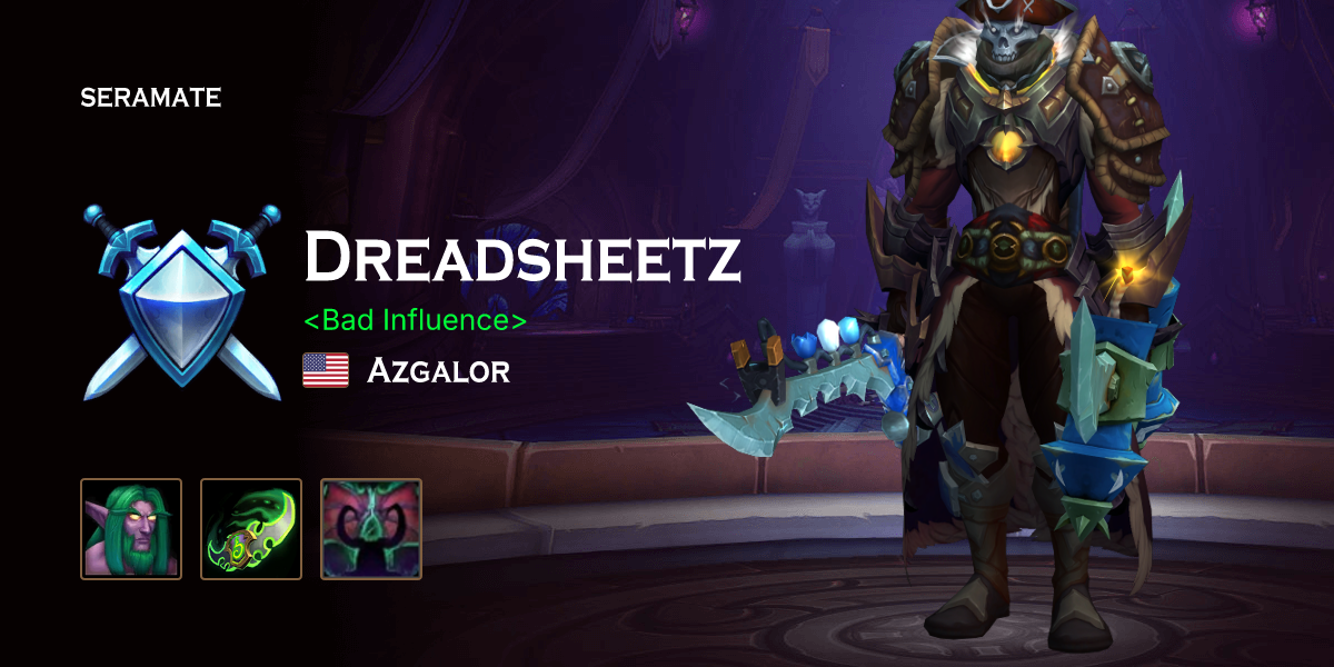Dreadsheetz @ Azgalor (US) · Seramate · WoW PvP Leaderboards, Arena ...