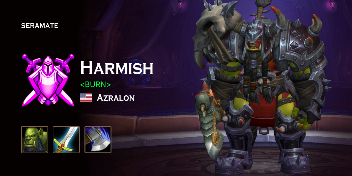 Harmish @ Azralon (US) · Seramate · WoW PvP Leaderboards, Arena ...