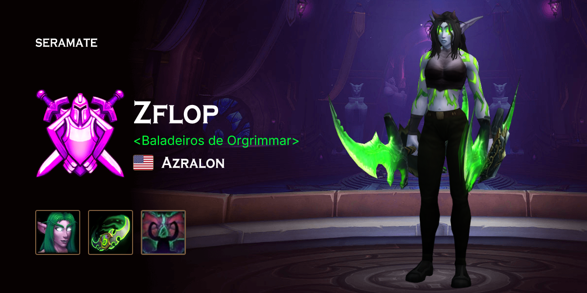 Zflop @ Azralon (US) · Seramate · WoW PvP Leaderboards, Arena Activity ...