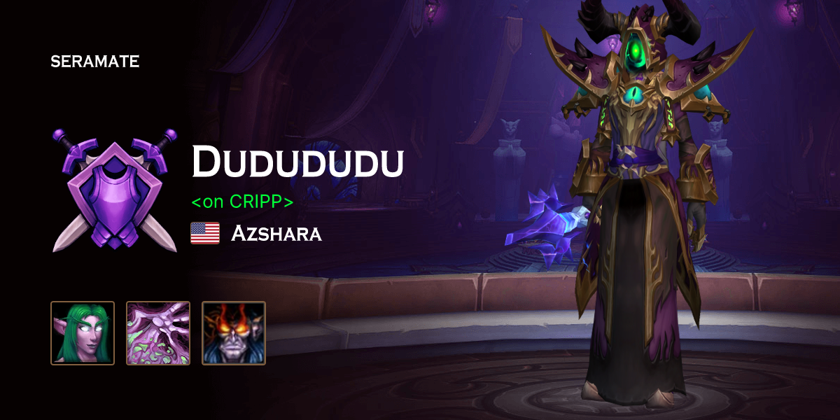 Dudududu @ Azshara (US) · Seramate · WoW PvP Leaderboards, Arena ...