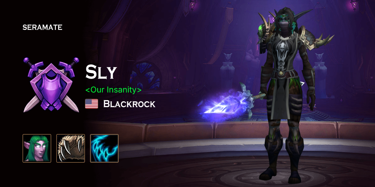 Sly @ Blackrock (US) · Seramate · WoW PvP Leaderboards, Arena Activity ...