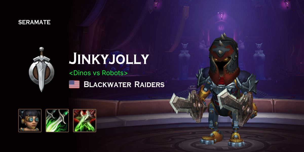 Jinkyjolly @ Blackwater Raiders (US) · Seramate · WoW PvP Leaderboards ...