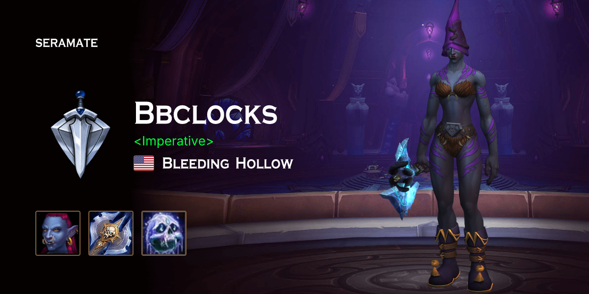 Bbclocks @ Bleeding Hollow (US) · Seramate · WoW PvP Leaderboards ...