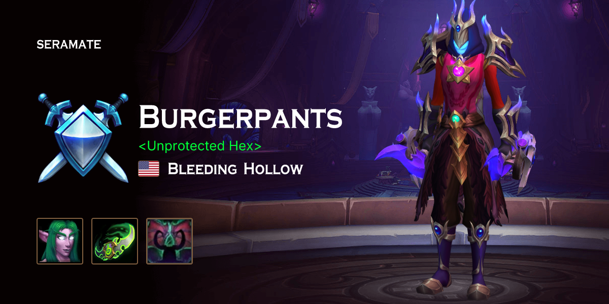 Burgerpants @ Bleeding Hollow (US) · Seramate · WoW PvP Leaderboards ...