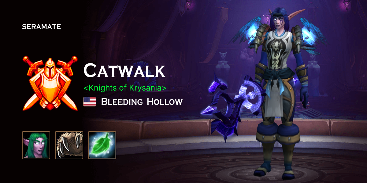 Catwalk @ Bleeding Hollow (US) · Seramate · WoW PvP Leaderboards, Arena ...