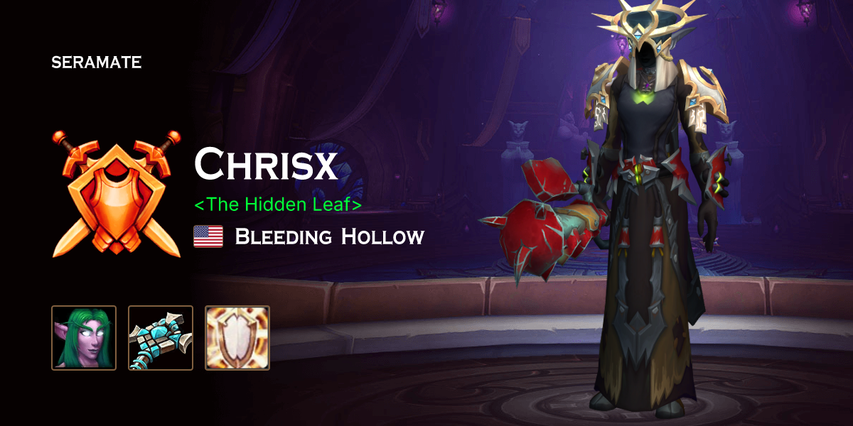 Chrisx @ Bleeding Hollow (US) · Seramate · WoW PvP Leaderboards, Arena ...