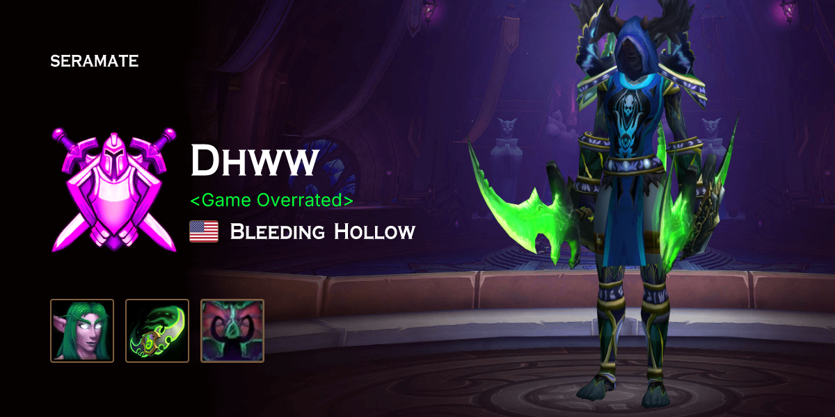 Dhww @ Bleeding Hollow (US) · Seramate · WoW PvP Leaderboards, Arena ...