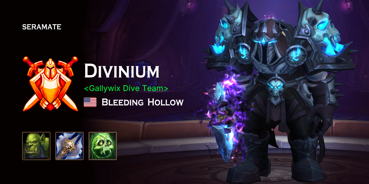 Divinium @ Bleeding Hollow (US) · Seramate · WoW PvP Leaderboards ...