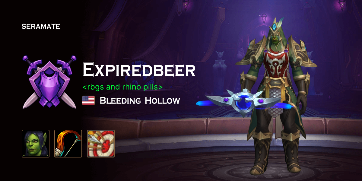 Expiredbeer @ Bleeding Hollow (US) · Seramate · WoW PvP Leaderboards ...