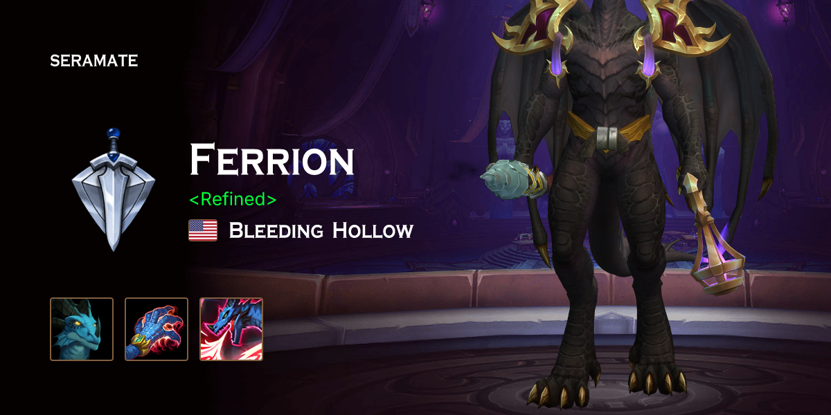 Ferrion @ Bleeding Hollow (US) · Seramate · WoW PvP Leaderboards, Arena ...