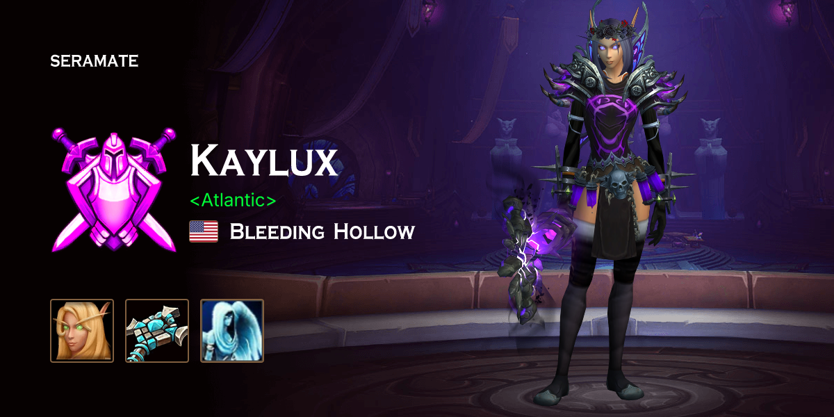 Kaylux @ Bleeding Hollow (US) · Seramate · WoW PvP Leaderboards, Arena ...