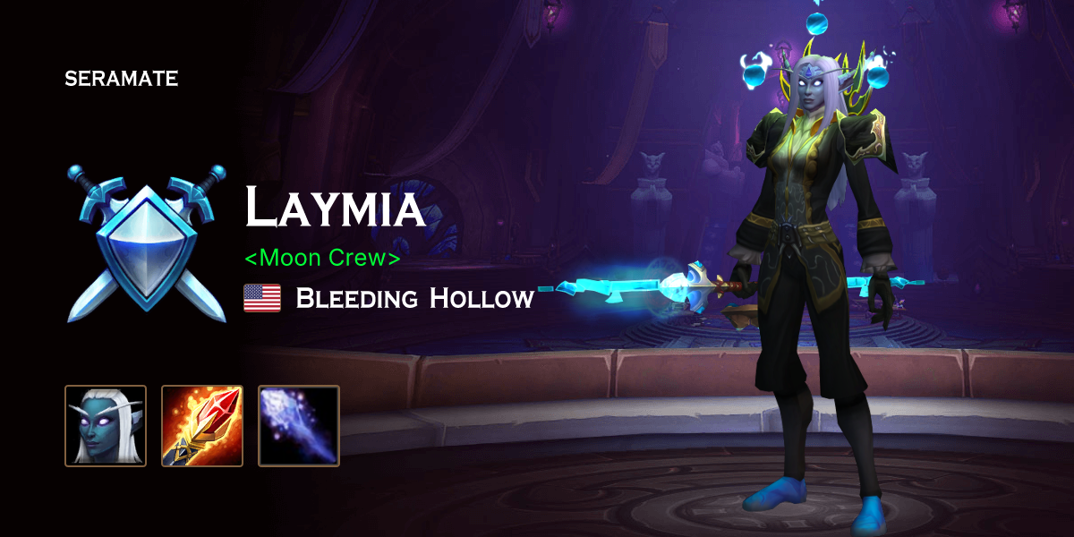 Laymia @ Bleeding Hollow (US) · Seramate · WoW PvP Leaderboards, Arena ...