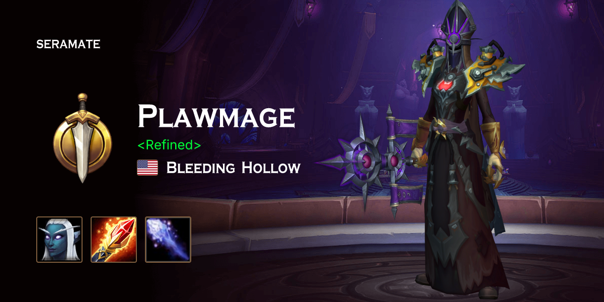 Plawmage @ Bleeding Hollow (US) · Seramate · WoW PvP Leaderboards ...
