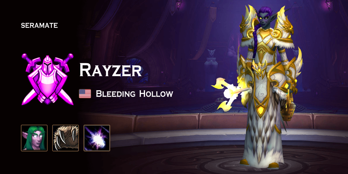 Rayzer @ Bleeding Hollow (US) · Seramate · WoW PvP Leaderboards, Arena ...