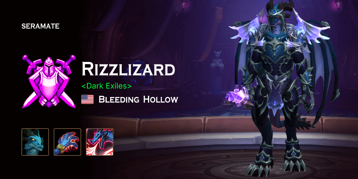 Rizzlizard @ Bleeding Hollow (US) · Seramate · WoW PvP Leaderboards ...