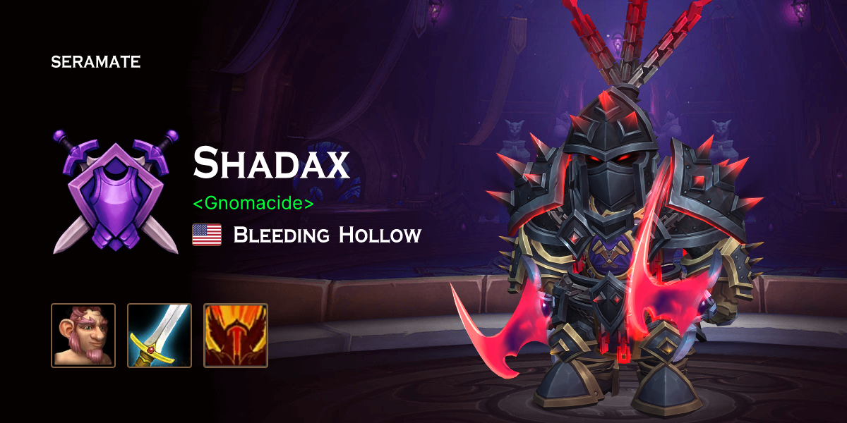 Shadax @ Bleeding Hollow (US) · Seramate · WoW PvP Leaderboards, Arena ...