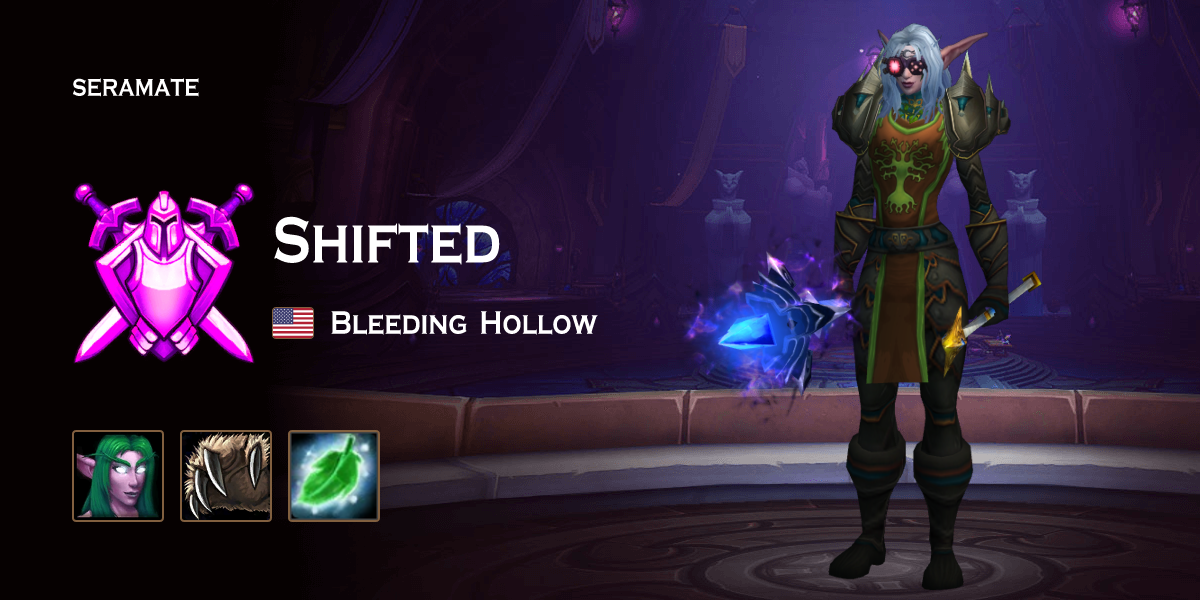 Shifted @ Bleeding Hollow (US) · Seramate · WoW PvP Leaderboards, Arena ...
