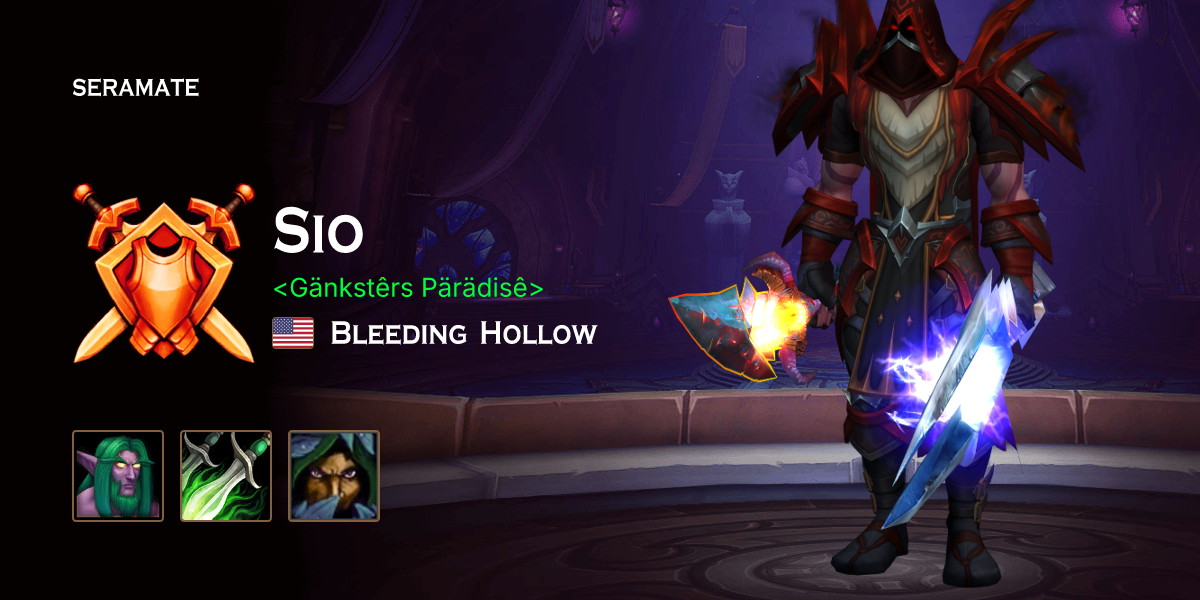 Sio @ Bleeding Hollow (US) · Seramate · WoW PvP Leaderboards, Arena ...