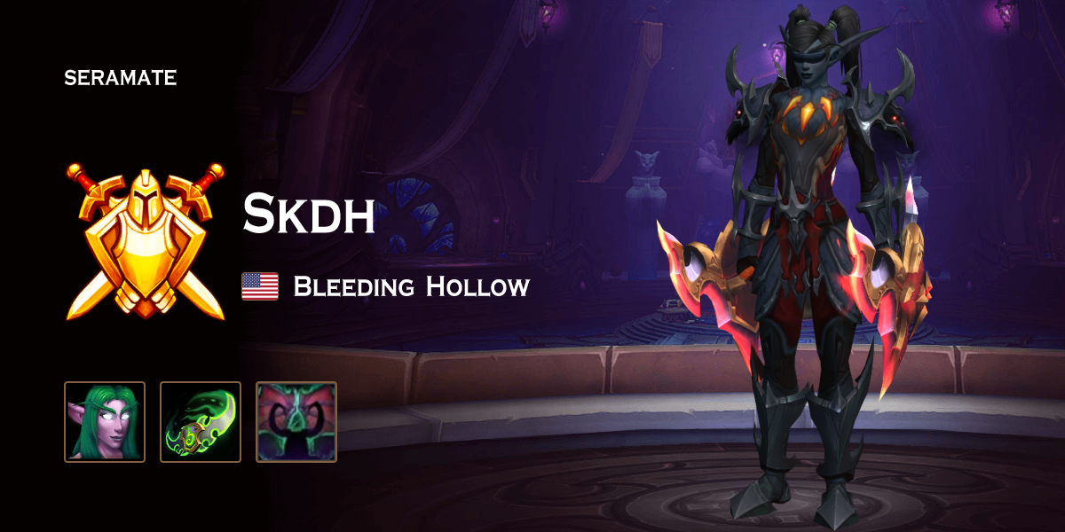 Skdh @ Bleeding Hollow (US) · Seramate · WoW PvP Leaderboards, Arena ...