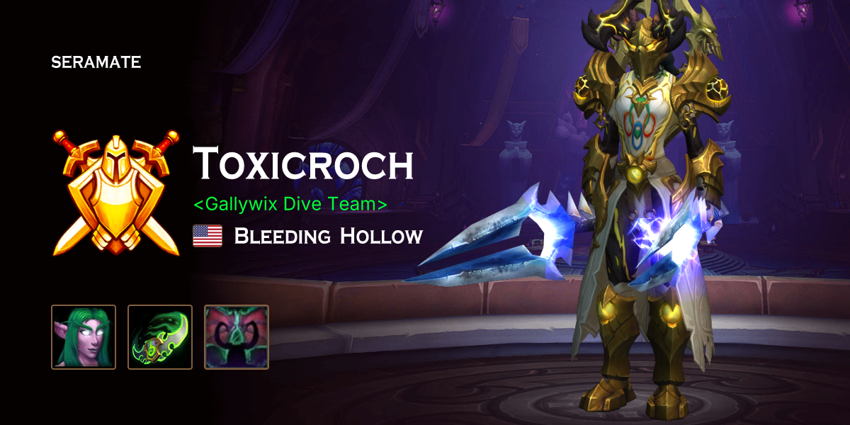 Toxicroch @ Bleeding Hollow (US) · Seramate · WoW PvP Leaderboards ...