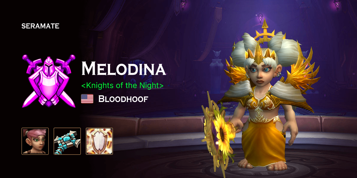 Melodina @ Bloodhoof (US) · Seramate · WoW PvP Leaderboards, Arena Activity, Character Profiles ...