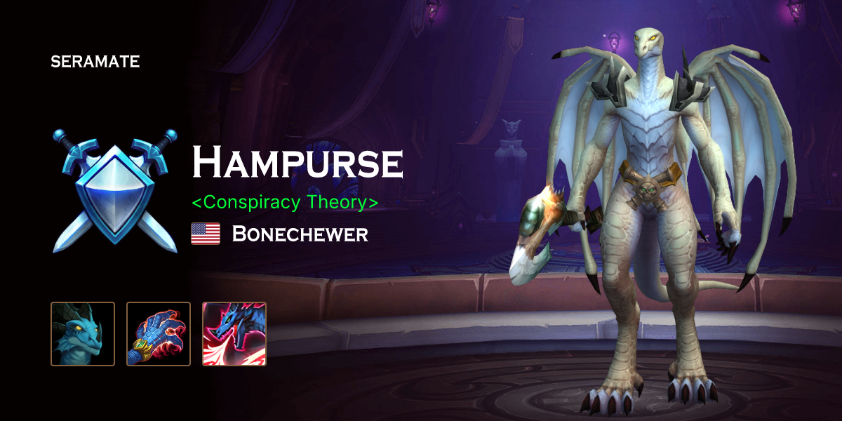 Hampurse @ Bonechewer (US) · Seramate · WoW PvP Leaderboards, Arena ...