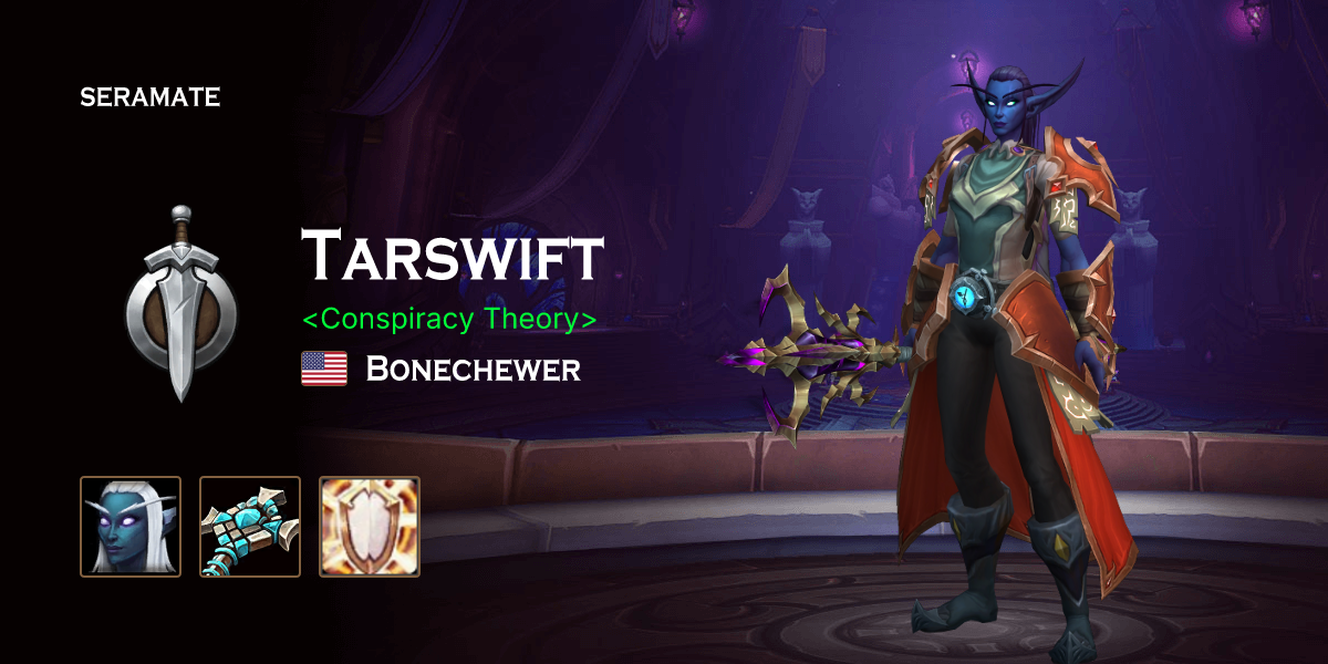Tarswift @ Bonechewer (US) · Seramate · WoW PvP Leaderboards, Arena ...