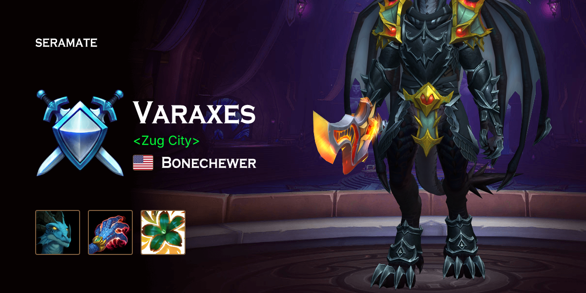 Varaxes @ Bonechewer (US) · Seramate · WoW PvP Leaderboards, Arena ...
