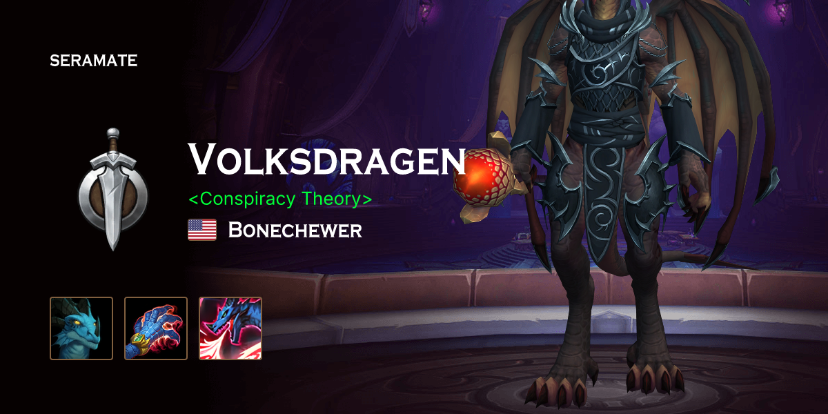 Volksdragen @ Bonechewer (US) · Seramate · WoW PvP Leaderboards, Arena ...