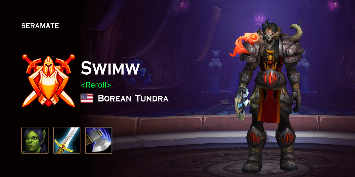 Swimw @ Borean Tundra (US) · Seramate · WoW PvP Leaderboards, Arena ...