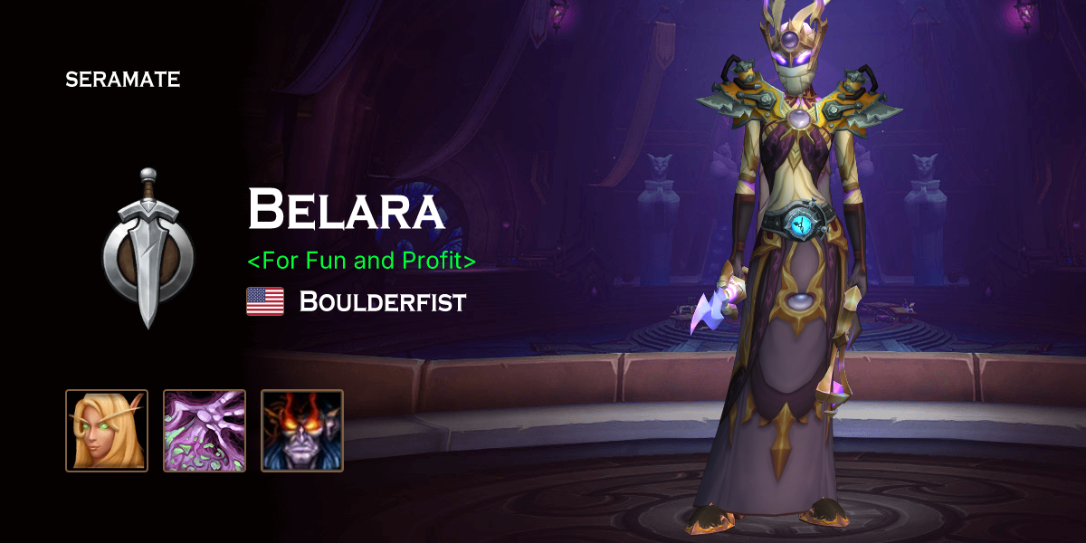 Belara @ Boulderfist (US) · Seramate · WoW PvP Leaderboards, Arena ...