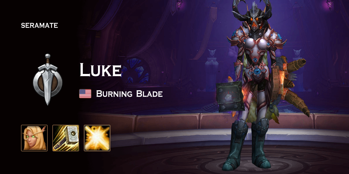 Luke @ Burning Blade (US) · Seramate · WoW PvP Leaderboards, Arena ...