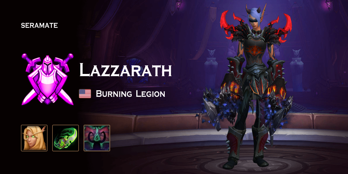 Lazzarath @ Burning Legion (US) · Seramate · WoW PvP Leaderboards ...