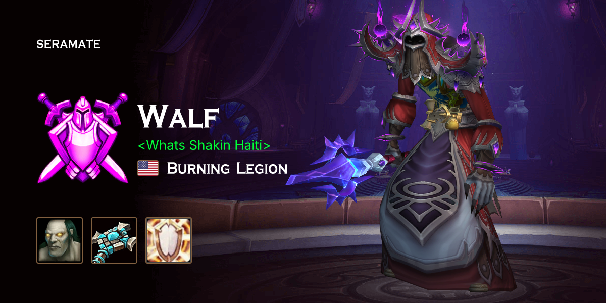 Walf @ Burning Legion (US) · Seramate · WoW PvP Leaderboards, Arena ...