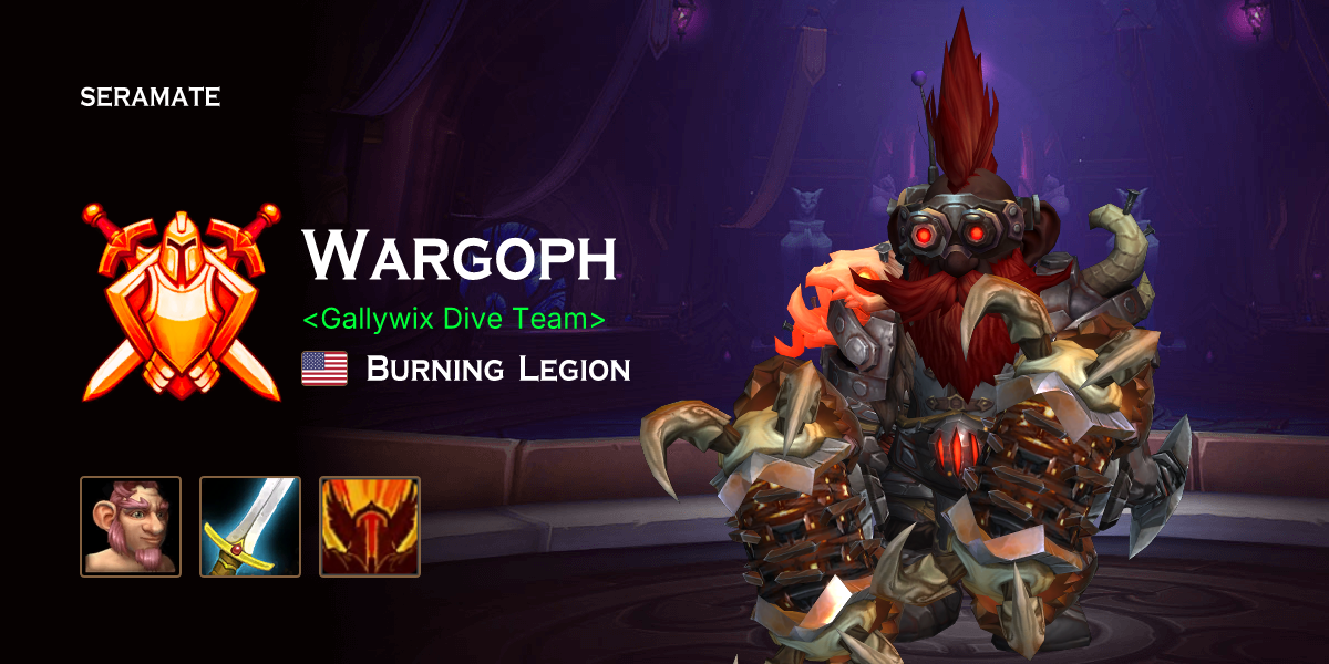 Wargoph @ Burning Legion (US) · Seramate · WoW PvP Leaderboards, Arena ...