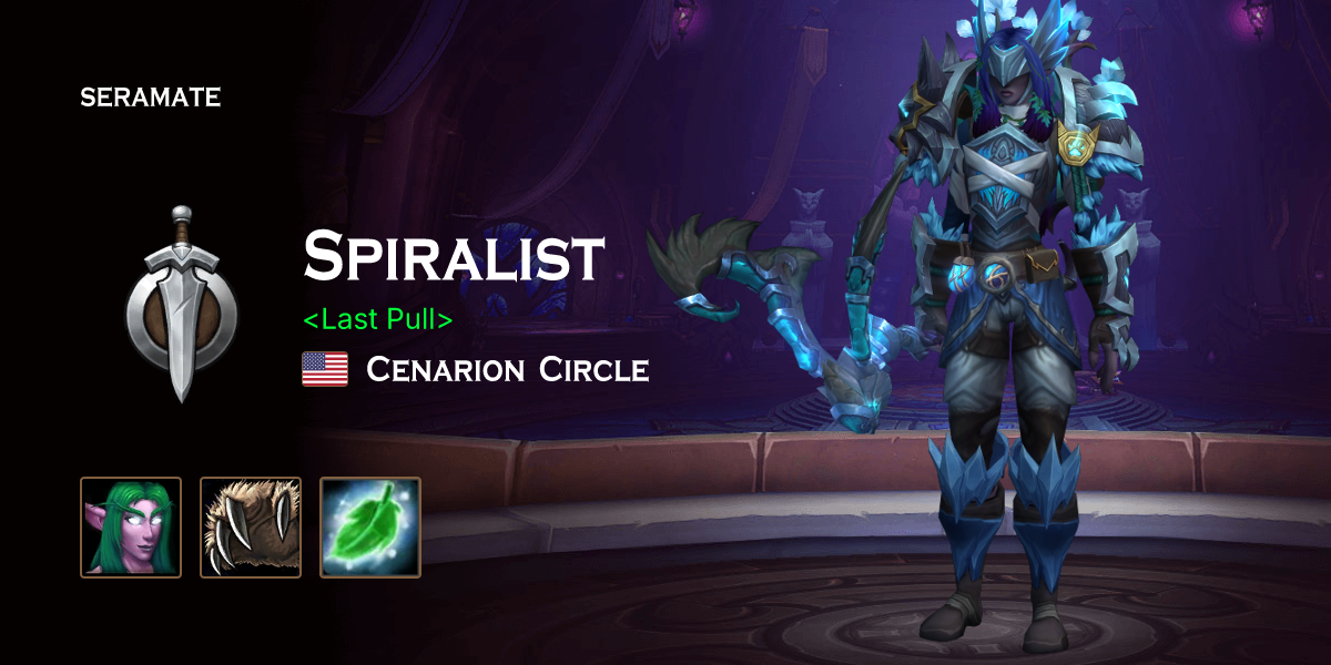 Spiralist @ Cenarion Circle (US) · Seramate · WoW PvP Leaderboards ...