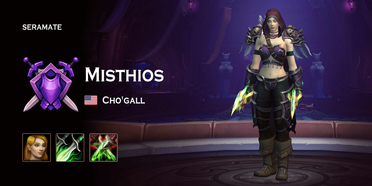 Misthios @ Cho'gall (US) · Seramate · WoW PvP Leaderboards, Arena ...