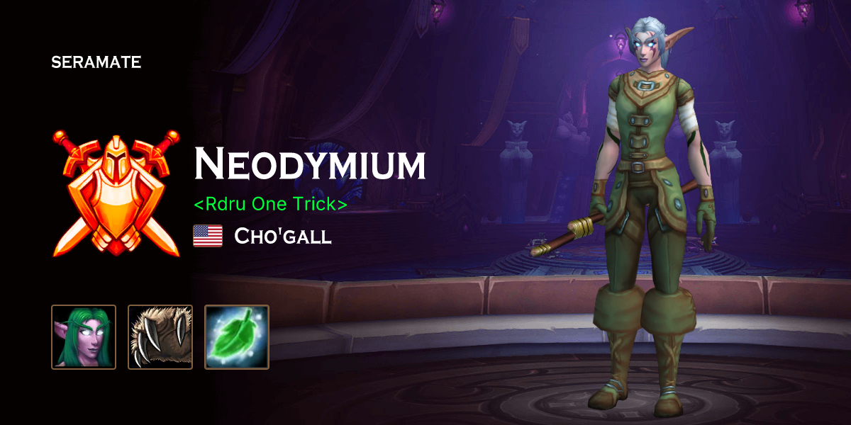 Neodymium @ Cho'gall (US) · Seramate · WoW PvP Leaderboards, Arena ...