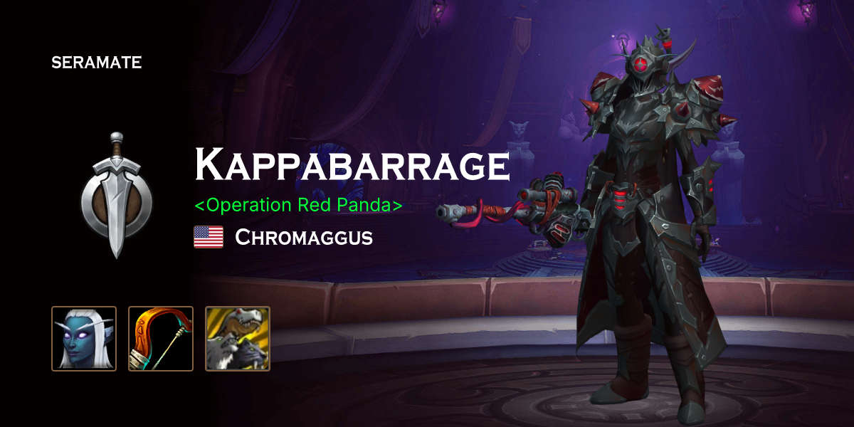 Kappabarrage @ Chromaggus (US) · Seramate · WoW PvP Leaderboards, Arena ...